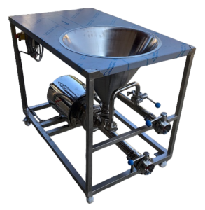 TRIBLENDER DISSOLVER WITH TABLE - CM3 Engineering