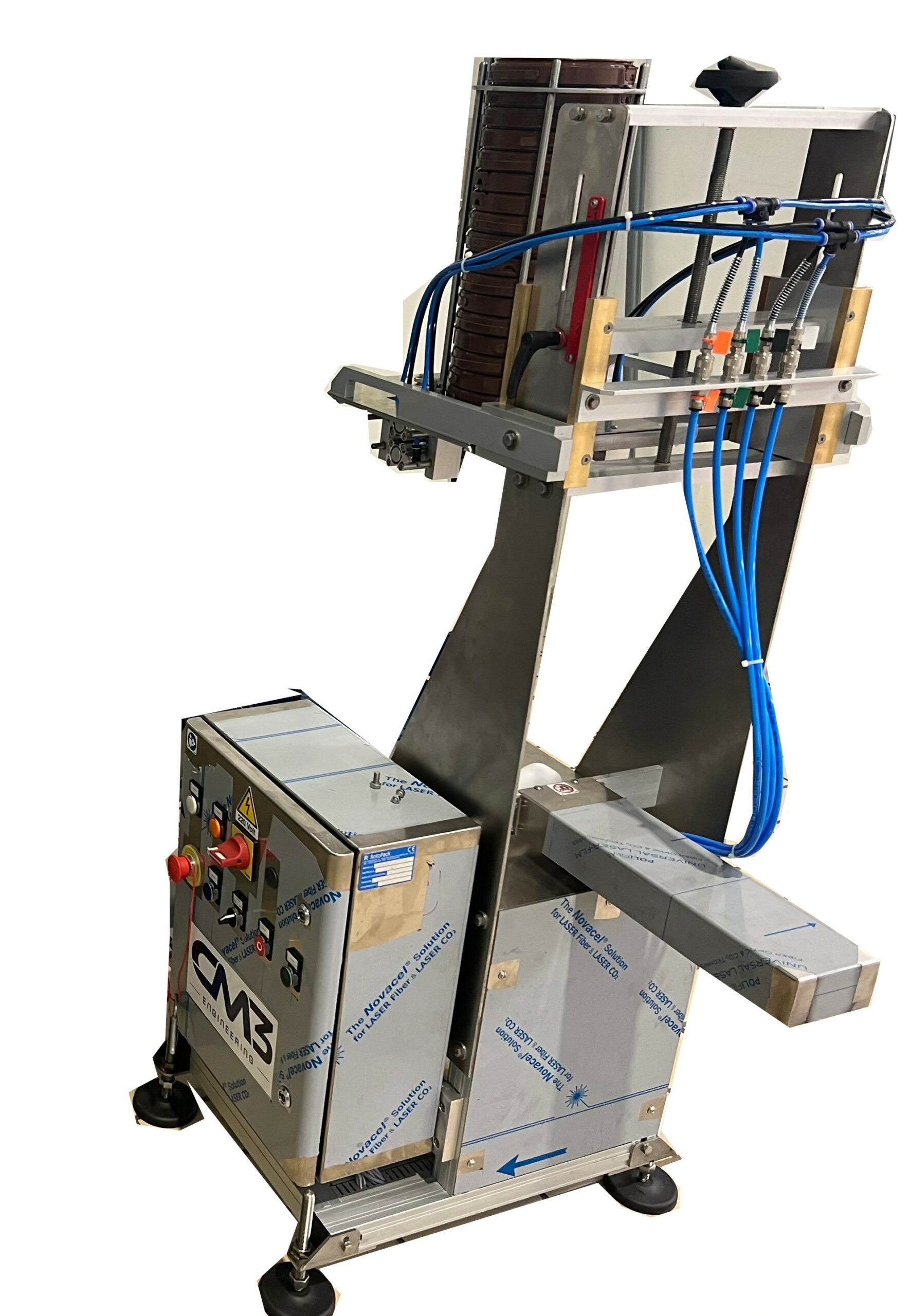 Destacker for buckets - CM3 Engineering