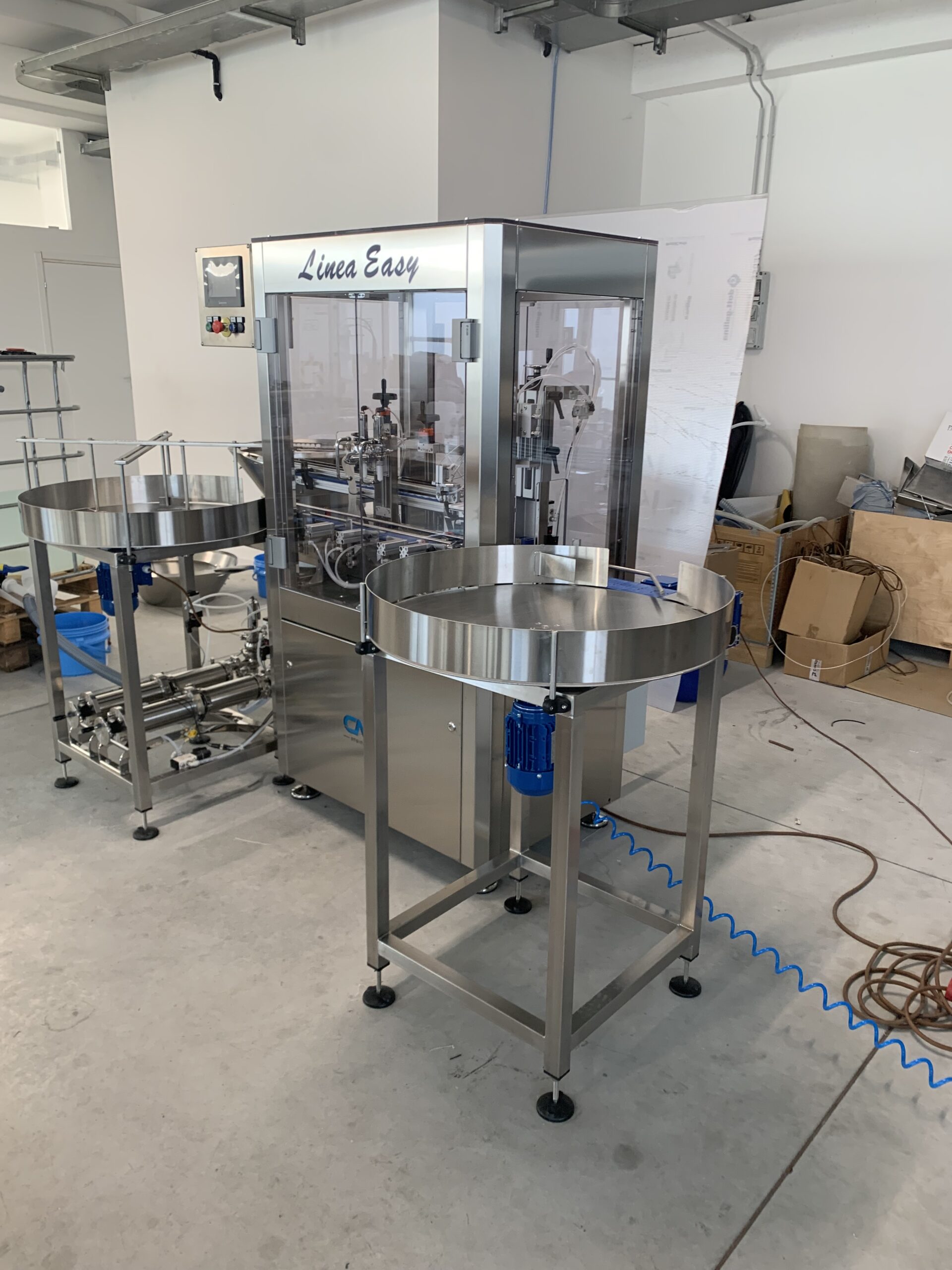 Filling line food supplements - CM3 Engineering